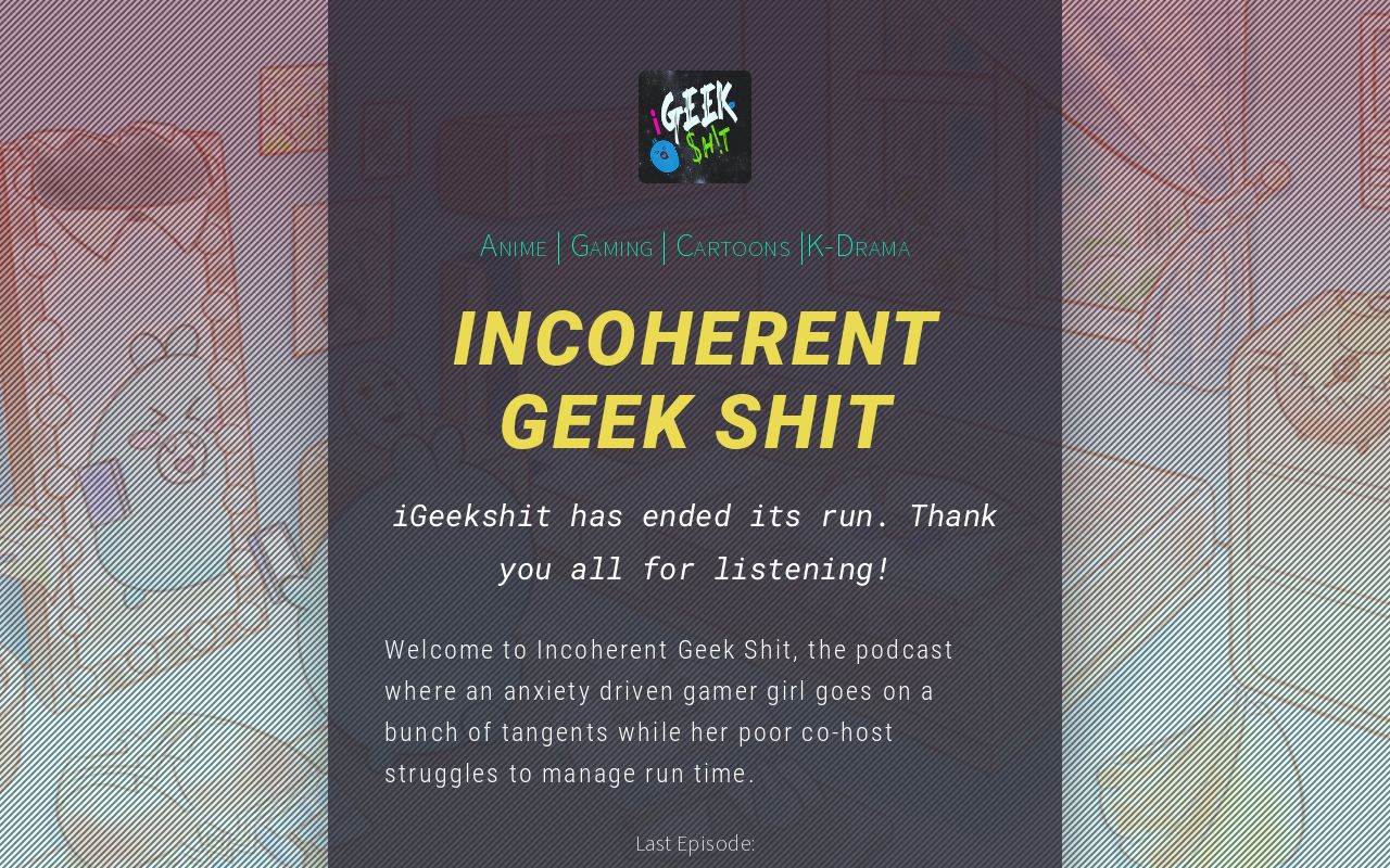 Incoherent Geek Shit